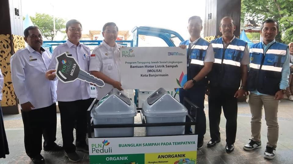 'MOLISA', Si Pengangkut Sampah Ramah Lingkungan dari Banjarmasin - Suar ...
