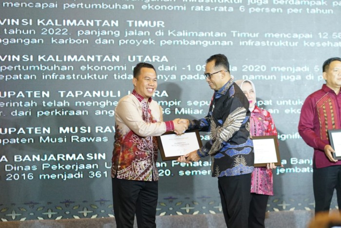 PERCEPATAN Infrastruktur di Banjarmasin Berujung Penghargaan Apresiasi ...