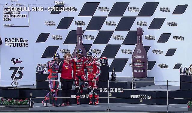 MOTOGP Austria 2024: Bagnaia Juara, Marc Marquez Ke-4! - Suar Indonesia