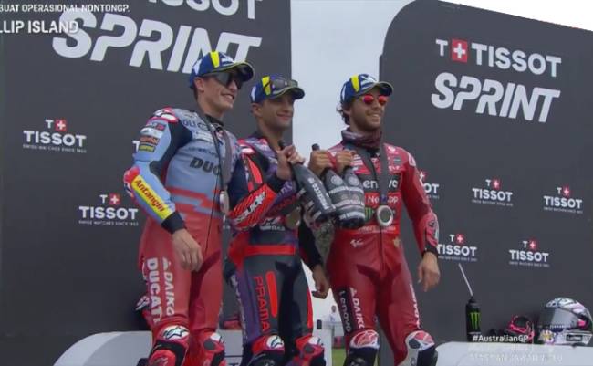 SPRINT RACE MotoGP Australia 2024: Martin Menang, Marc Marquez Kedua ...